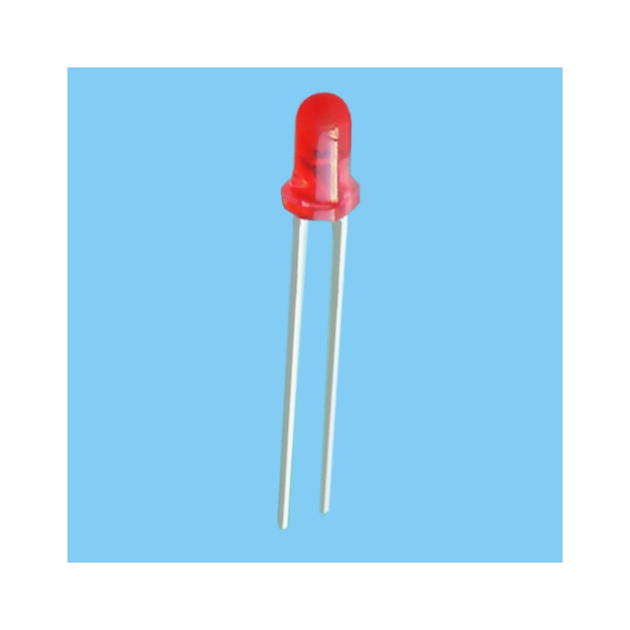 20x Diodo Led 3mm - Rojo - La Tienda del Tecnófilo