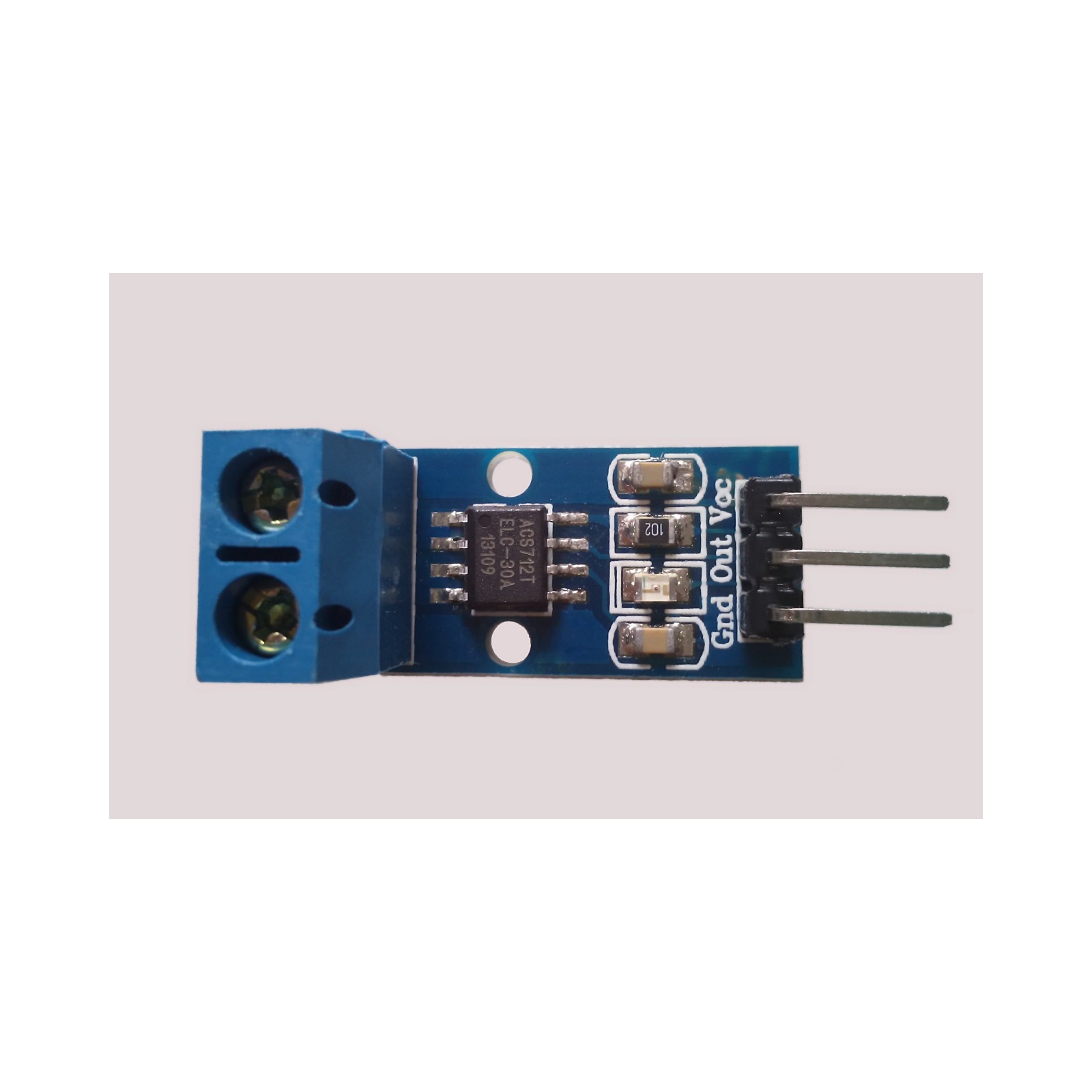 Sensor de corriente 30A ACS712 - La Tienda del Tecnófilo