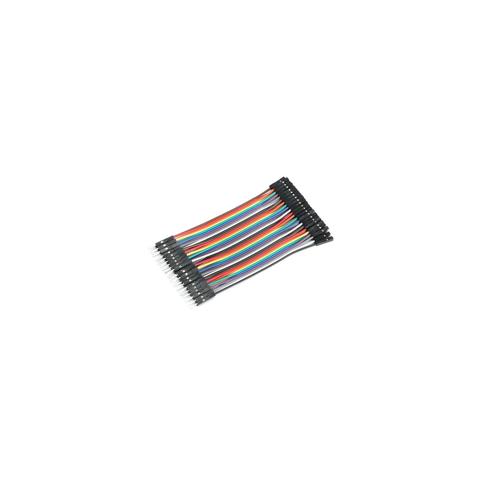 Cable Hembra Macho 40 x 1 pin 10cm Female - Male Jumper Cables Arduino ...