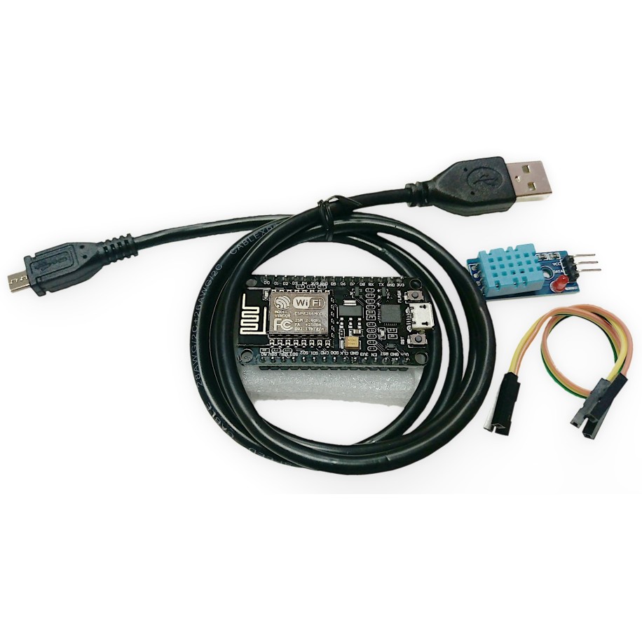 Kit IOT Básico Humedad y Temperatura (ESP8266+DHT11) - La Tienda del ...